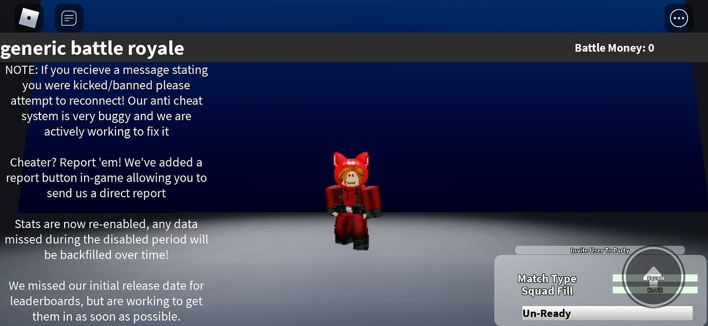 Generic battle royale game - Creations Feedback - Developer Forum | Roblox