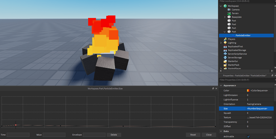 Using particles to make a campfire - Community Tutorials - Developer ...