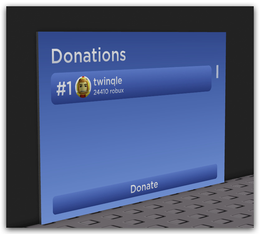 Quick donation board - Monetize in a snap! - Community Resources ...