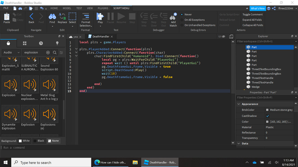 How can I hide other Gui's when one of them is enabled? - Scripting Support - Developer Forum ...