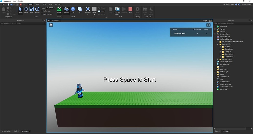 Line Runner Template Not Loading - Scripting Support - Developer Forum ...