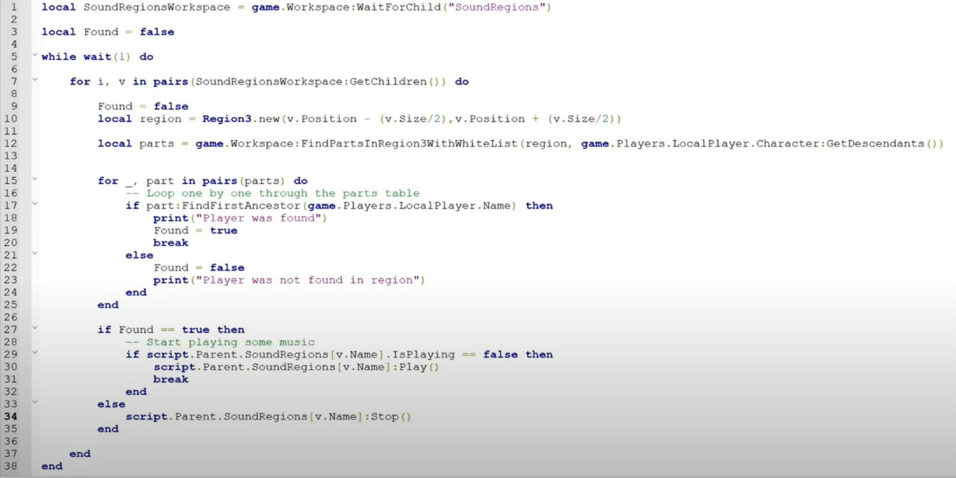 How to find and print everything in an area - Scripting Support ...