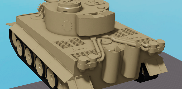 Another development update on my Tiger 1 - Creations Feedback ...
