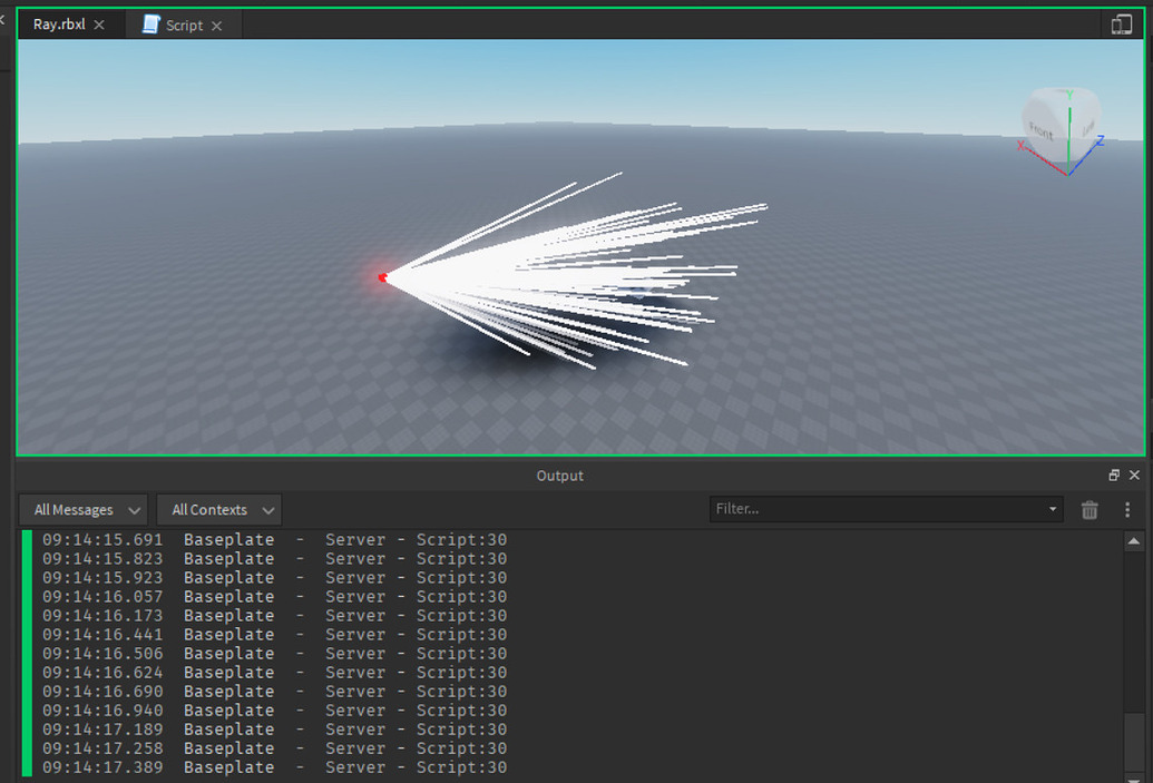 Raycast not getting any results - Scripting Support - Developer Forum | Roblox