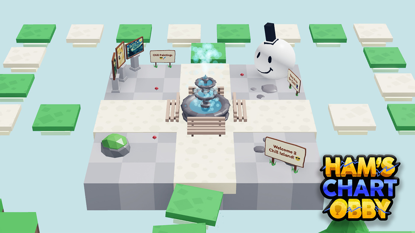 Looking for feedback on my new game Ham's Difficulty Chart Obby ...