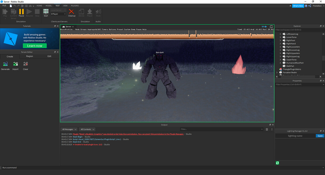 Motor6D Weird Behavior, Root Part not clinging to the Humanoid - Scripting Support - Developer ...