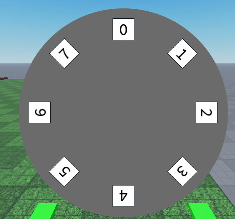Line up text labels in a circle? (help needed) - Scripting Support - Developer Forum | Roblox