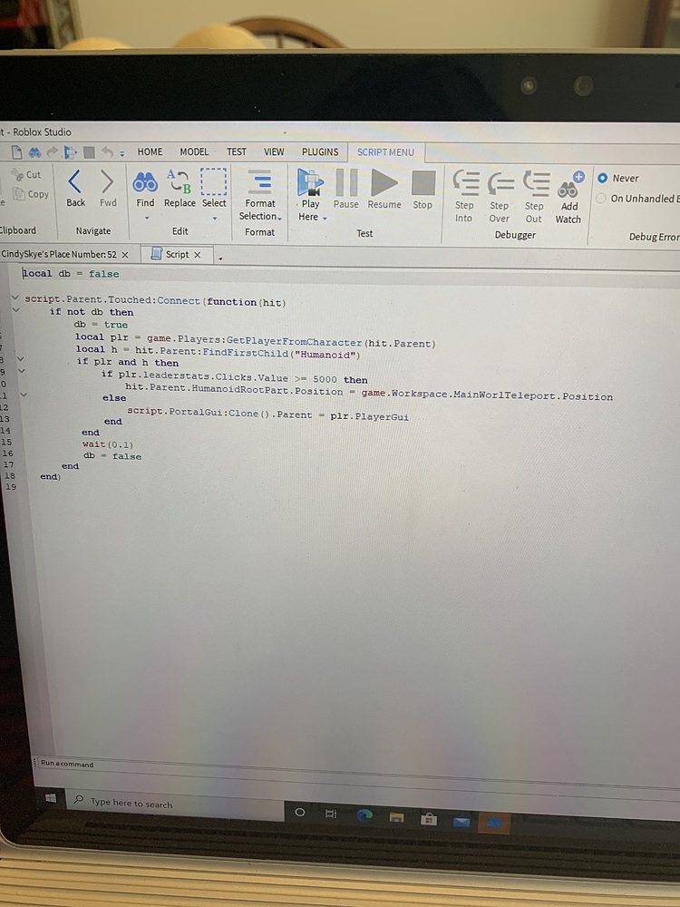 How to get my teleport to work - Scripting Support - Developer Forum | Roblox