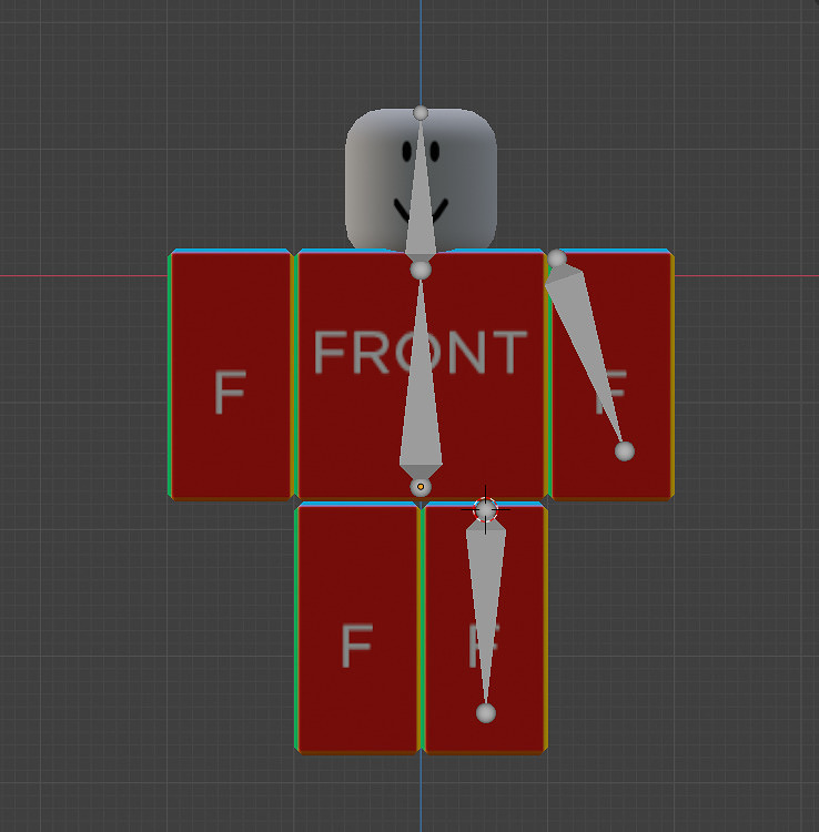 How would I setup an IK Rig on an R6 Character in Blender? - Building ...