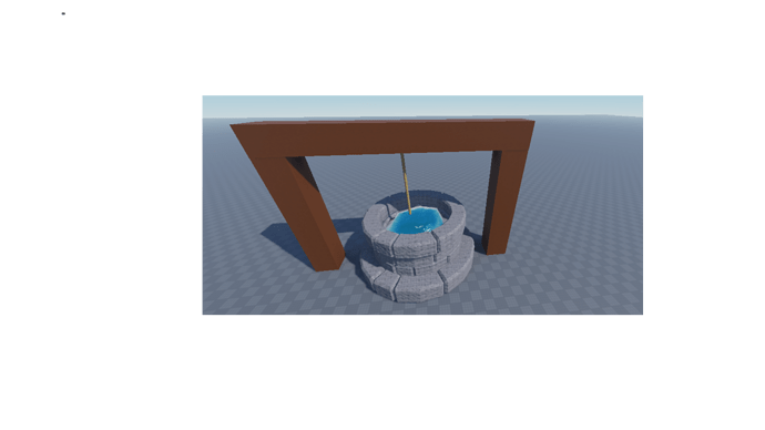 How does this water well look? - Creations Feedback - Developer Forum ...