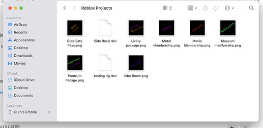 RBXL Files have no icon - Studio Bugs - Developer Forum | Roblox