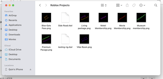 RBXL Files have no icon - Studio Bugs - Developer Forum | Roblox