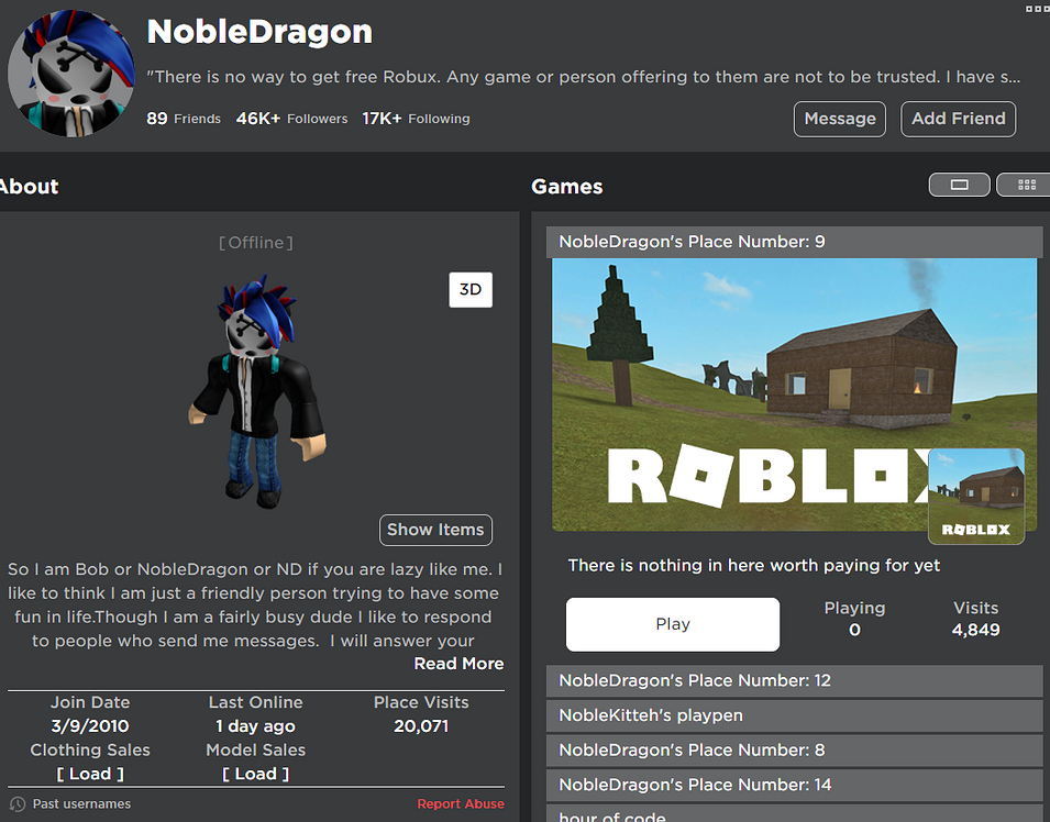 NobleDragon's 3D avatar preview is incorrect - Website Bugs - Developer ...