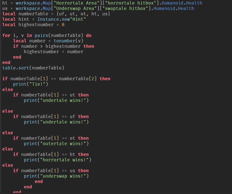 Else/elseifs being ignored and running even when it is false - Scripting Support - Developer ...