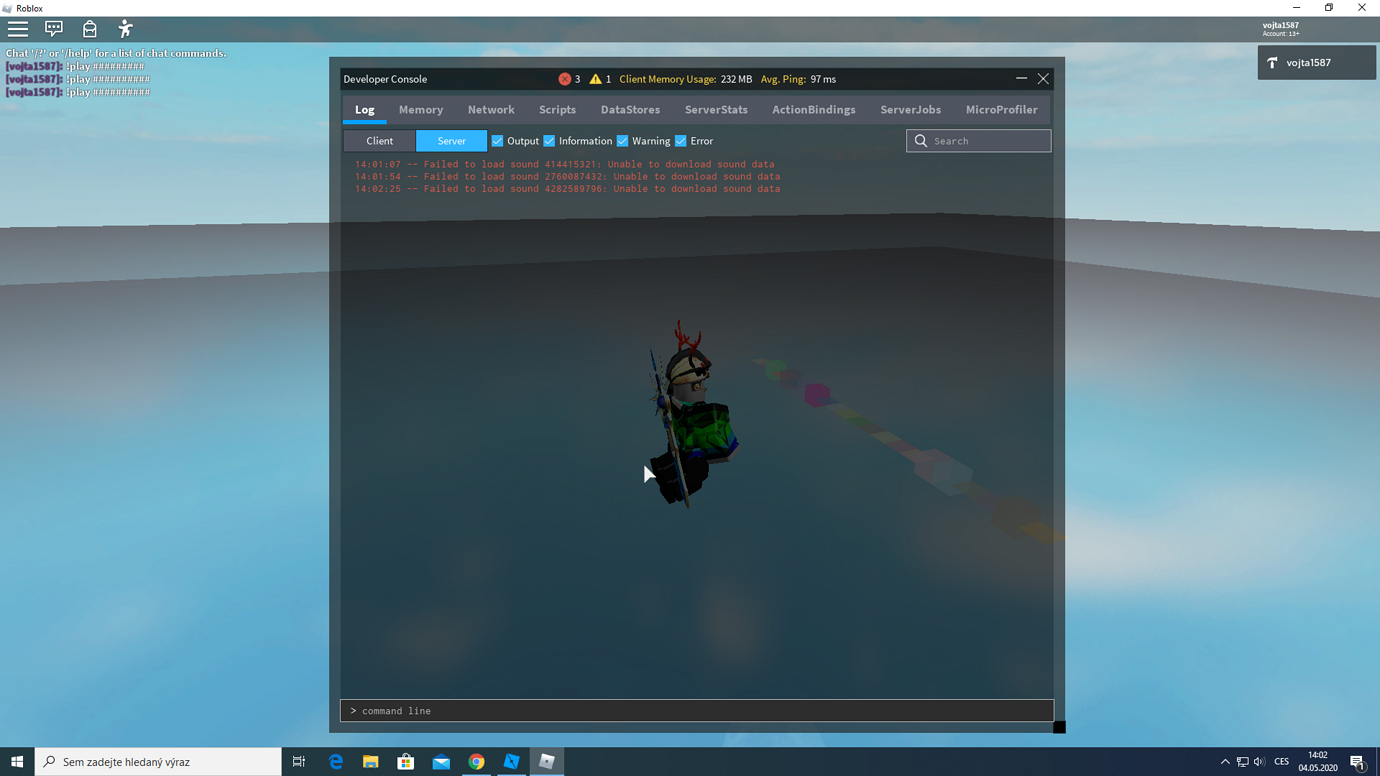 Sound is not loading - Scripting Support - Developer Forum | Roblox