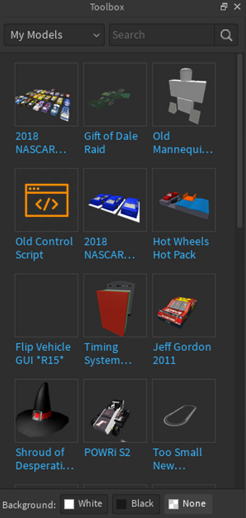 "My Models" tab for toolbox only displays models I made? - Studio Bugs ...