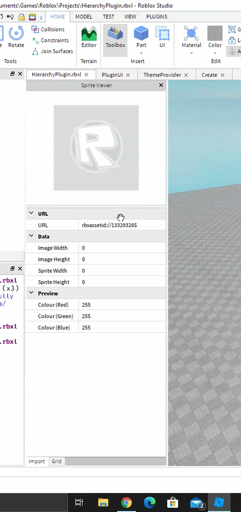 Plugin widgets and sizing - Art Design Support - Developer Forum | Roblox
