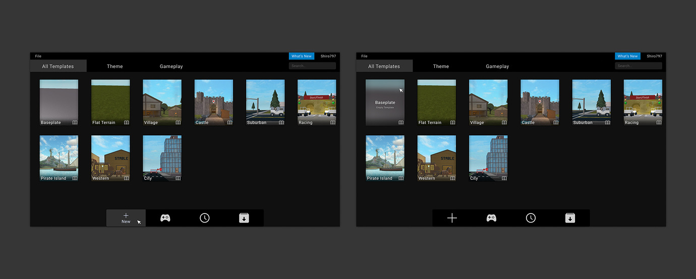 Roblox Studio Homepage Revamp v2 - Creations Feedback - Developer Forum ...