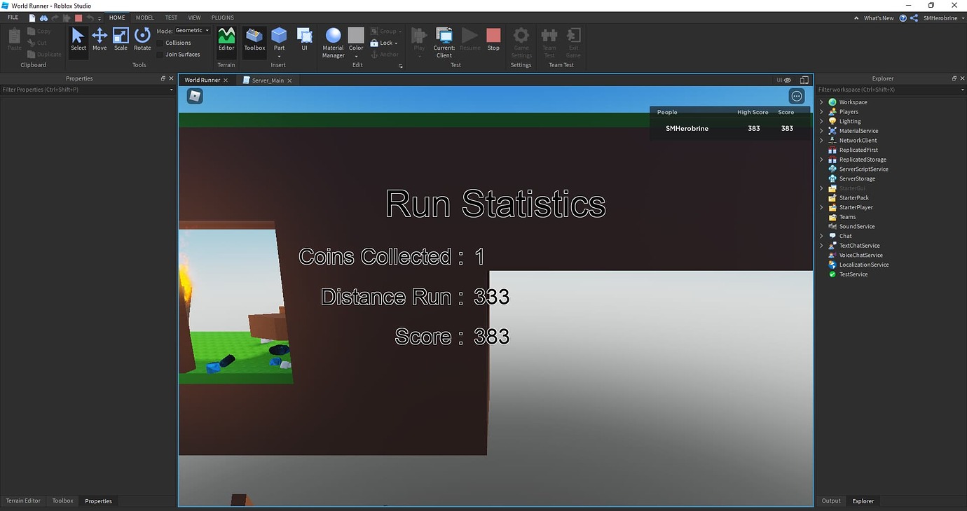Line Runner Bugged - Scripting Support - Developer Forum | Roblox