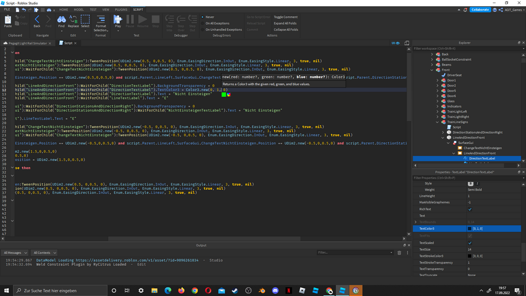 TextColor wrong? - Scripting Support - Developer Forum | Roblox
