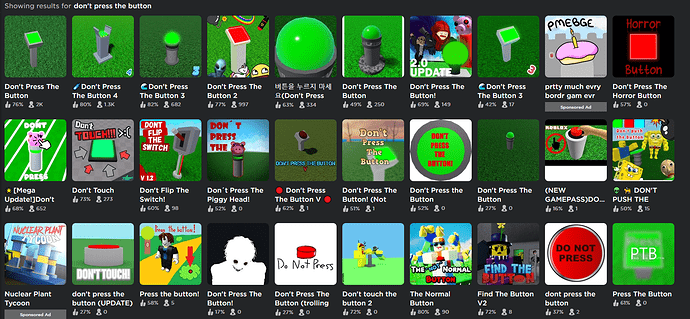 do not press the button 2