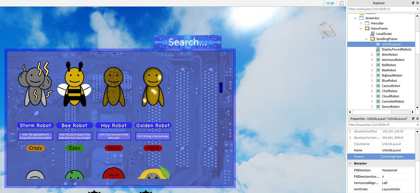 Sorting UI Grid Layout - Scripting Support - Developer Forum | Roblox