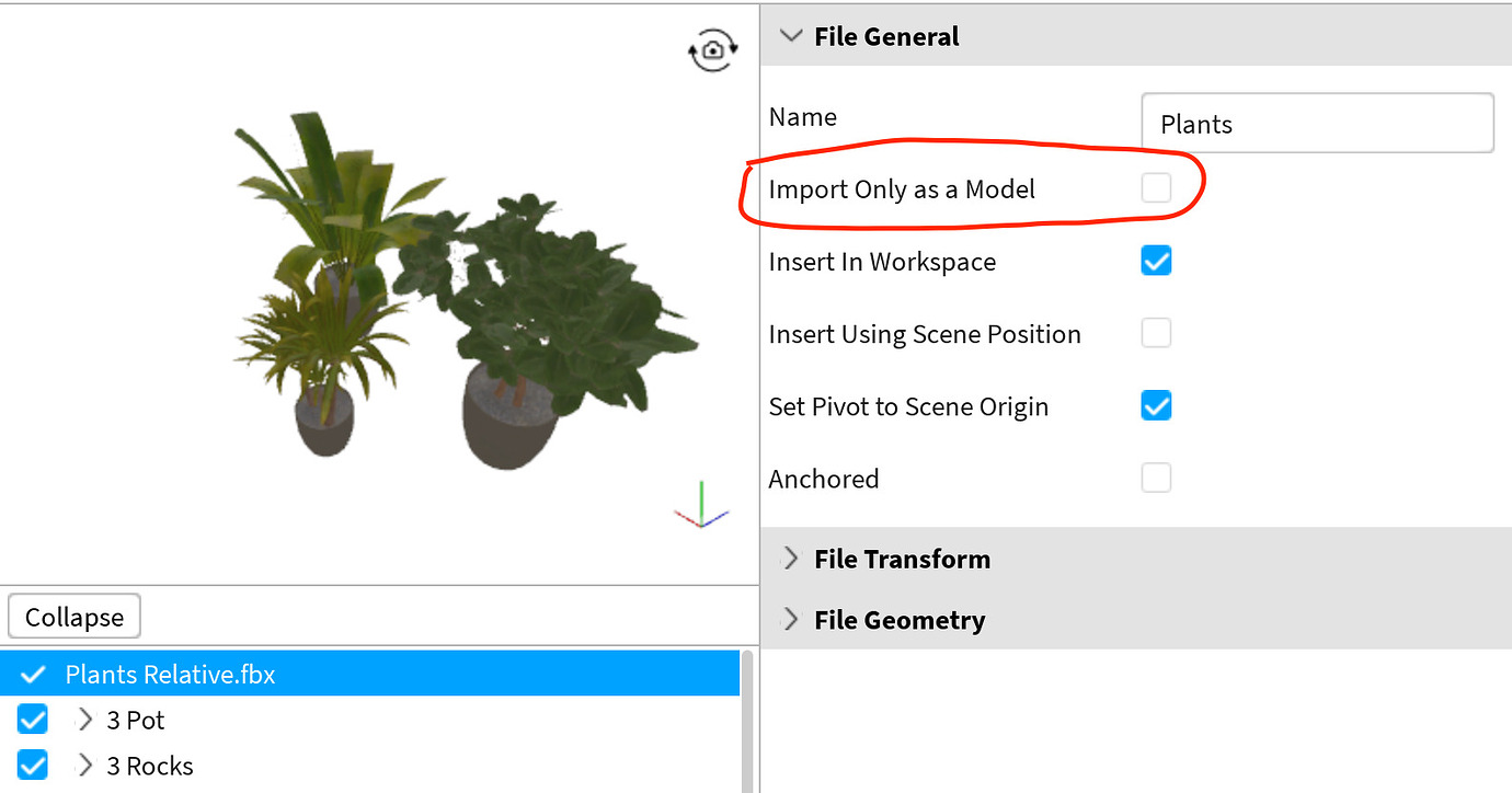 Improvements in R15 Detection in the new 3D Importer - Announcements ...