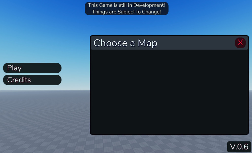 I am making a Main Menu for my Roblox Game, It feels empty right now ...