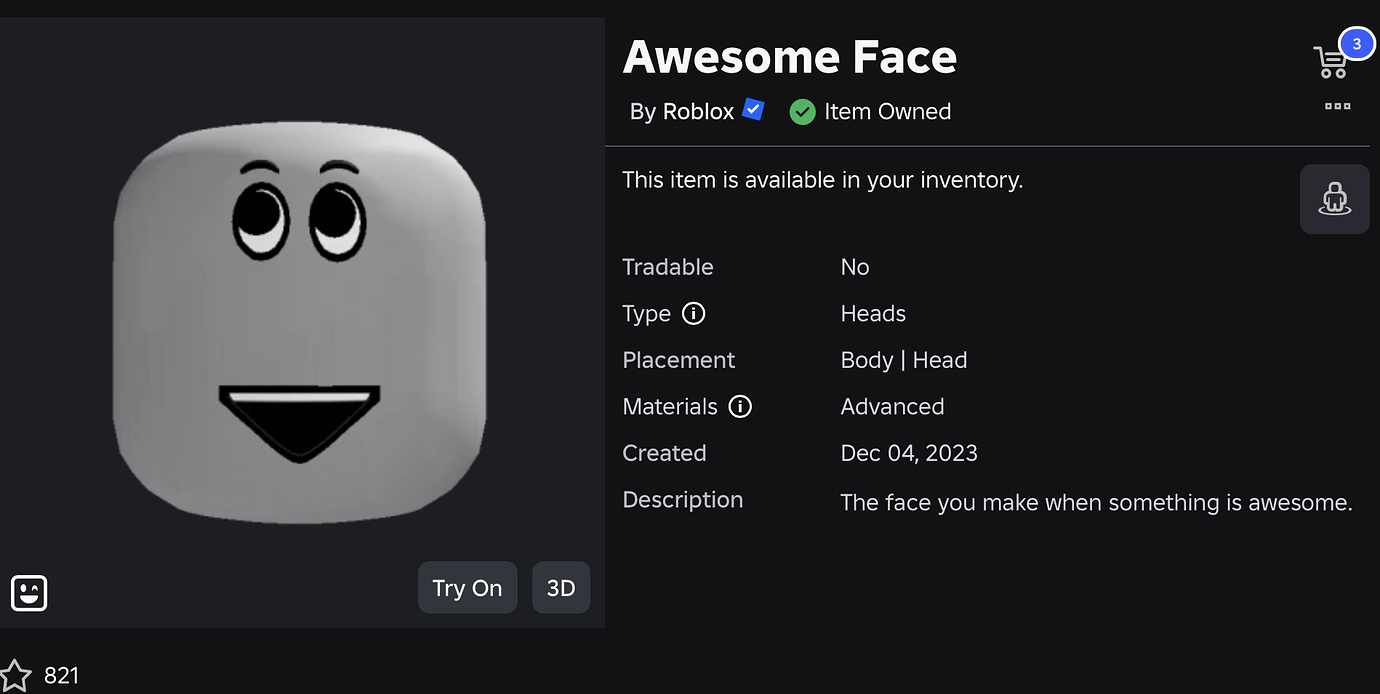 Inconsistency with the "Awesome Face" Dynamic Head - Catalog Asset Bugs ...