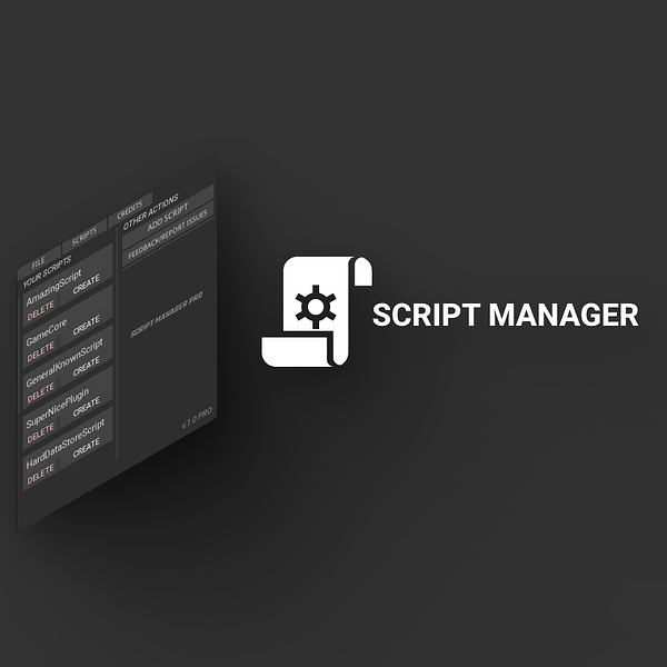 Script Manager Pro - Save and Share your scripts - Community Resources - Developer Forum | Roblox