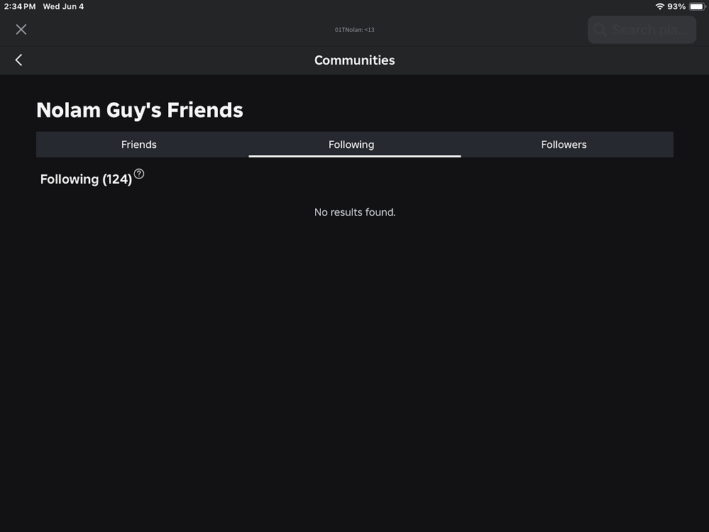 Friends and following won’t load - Roblox Application and Website Bugs ...