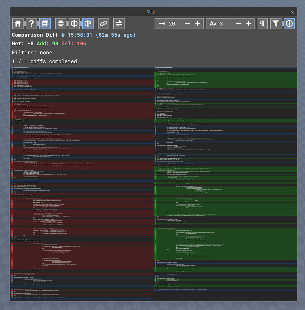 Diffy — compare & diff scripts! - Community Resources - Developer Forum | Roblox