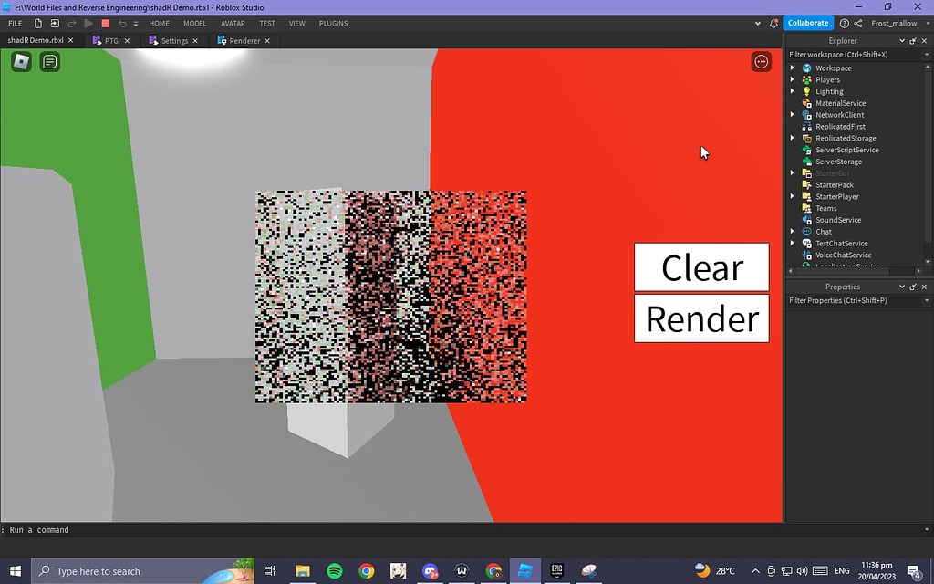 Roblox Path-Tracer Renderer (Again) - Creations Feedback - Developer Forum | Roblox