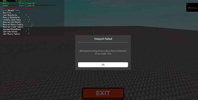 Teleporting players from my game places - Scripting Support - Developer Forum | Roblox