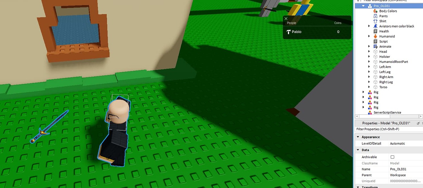 How do I make the "Holster" appear immediately when entering the game - Scripting Support ...