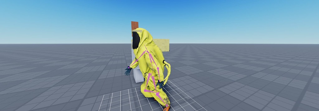 Skinned Mesh Animation Playing Incorrectly - Art Design Support - Developer Forum | Roblox