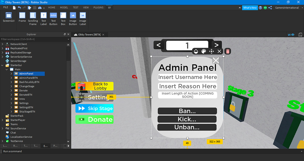 [Open \\ Prices from 10R$] GamersInternational, Aspiring UI [Graphics ...