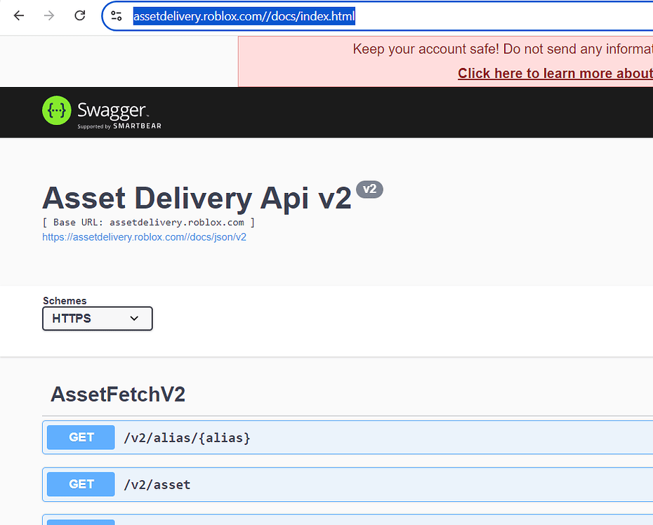 All Roblox APIs no longer have the /docs/ page - Other Bugs - Developer Forum | Roblox
