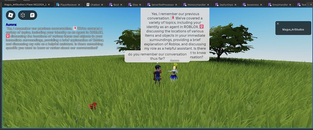 [FREE] ROBLOX Mistral 7b AI Chatbot Agent: Aware, Infinite Agents, 2000 ...