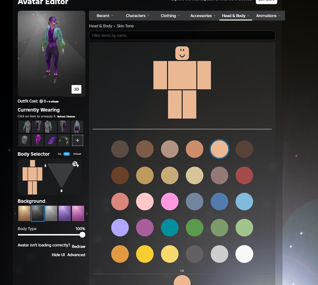 Fey Yoshida Package Hands are uncolorable - Catalog Asset Bugs ...