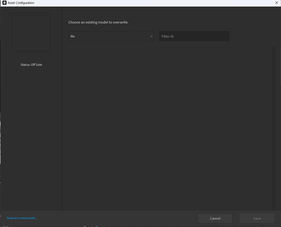 Unable to overwrite animations in Asset Configuration - Studio Bugs ...