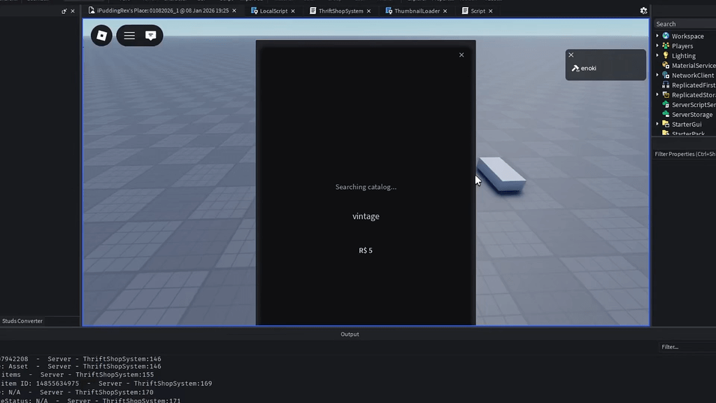 Thrift Shop System - Creations Feedback - Developer Forum | Roblox