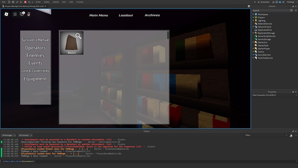 Camera Stuck on Scripted Camera View in Roblox Studio After Update ...