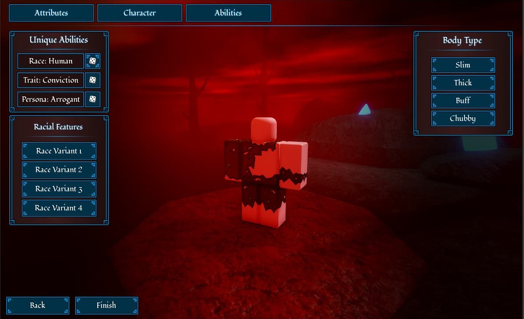 I made this customization UI so far, and I'd like some feedback ...