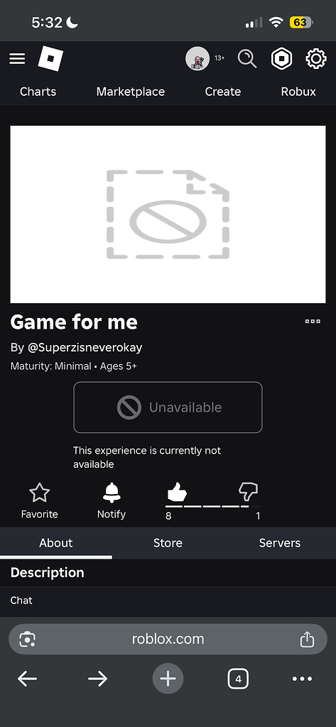 My roblox game got randomly closed - Platform Usage Support - Developer ...