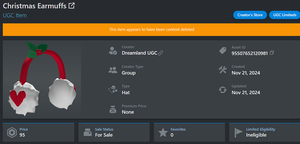 UGC Thieves and counter dmca system bug - Catalog Asset Bugs ...