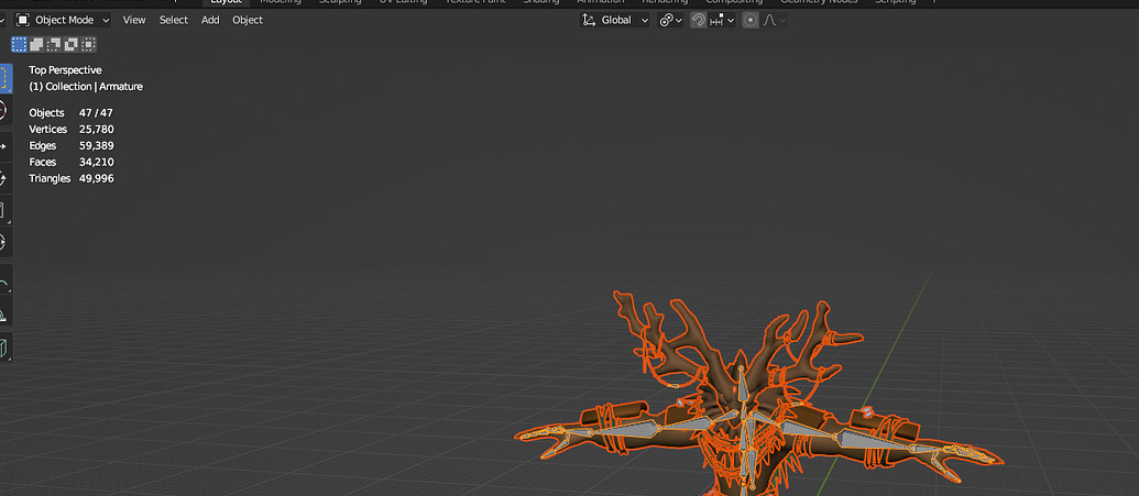 Fixing problems with importing Rigged Meshes and the animations from Blender to Roblox Studio ...
