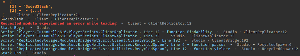 ModuleScript not loading on client - Scripting Support - Developer ...