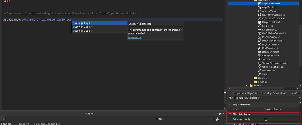 Check propertie status (Is it hidden or active) - Scripting Support - Developer Forum | Roblox