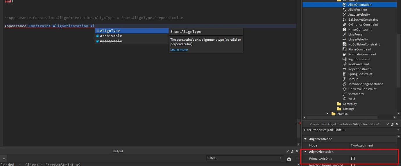 Check propertie status (Is it hidden or active) - Scripting Support ...